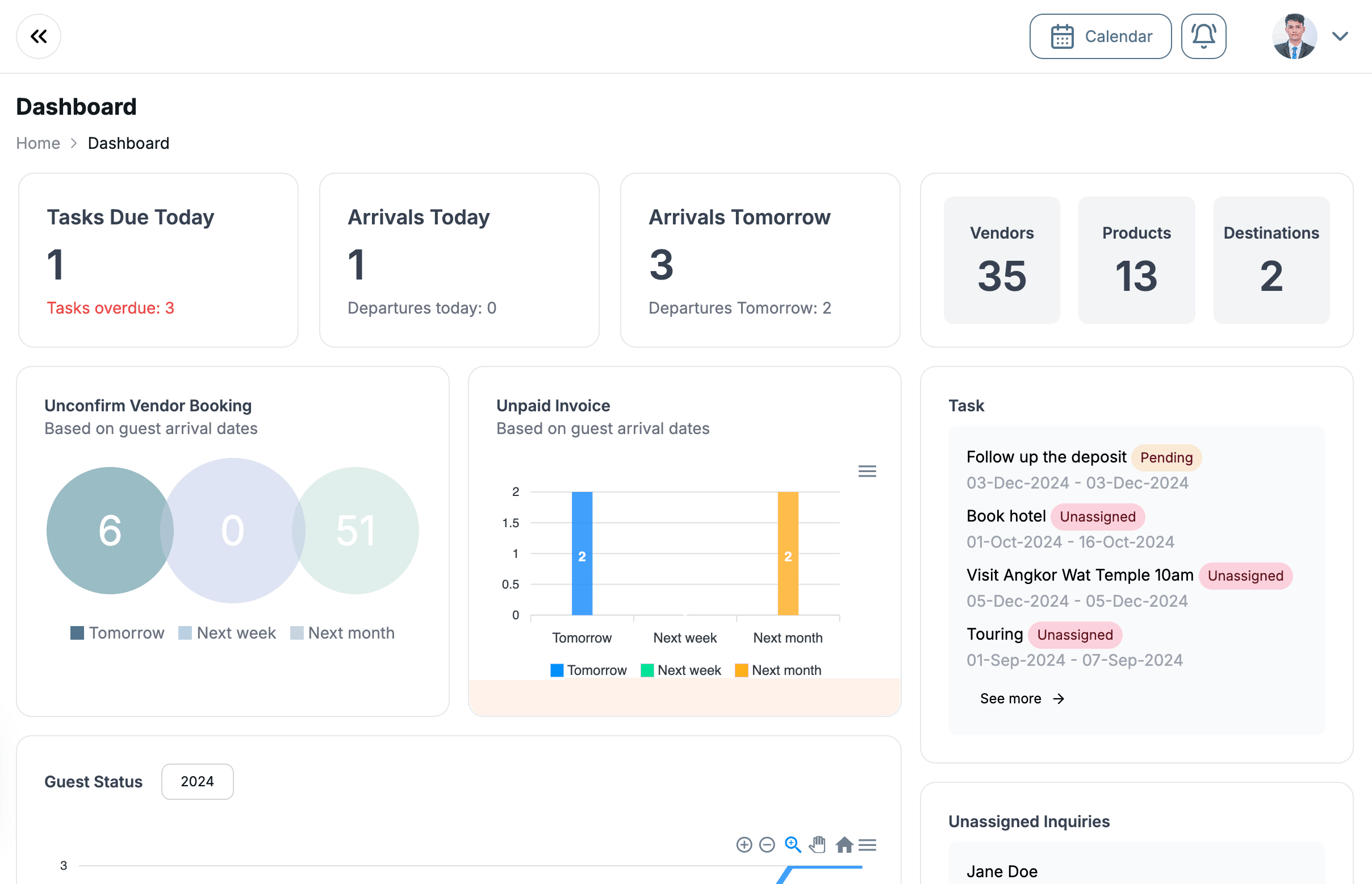 Tourflow - Comprehensive Inbound Tour Operation Software